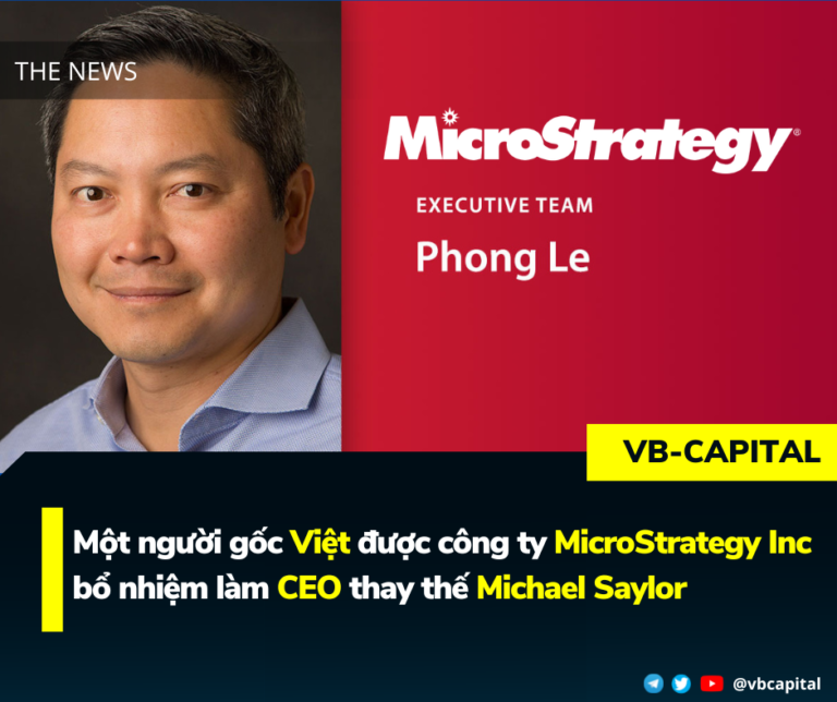 Một người gốc Việt được công ty MicroStrategy Inc bổ nhiệm làm CEO thay ...